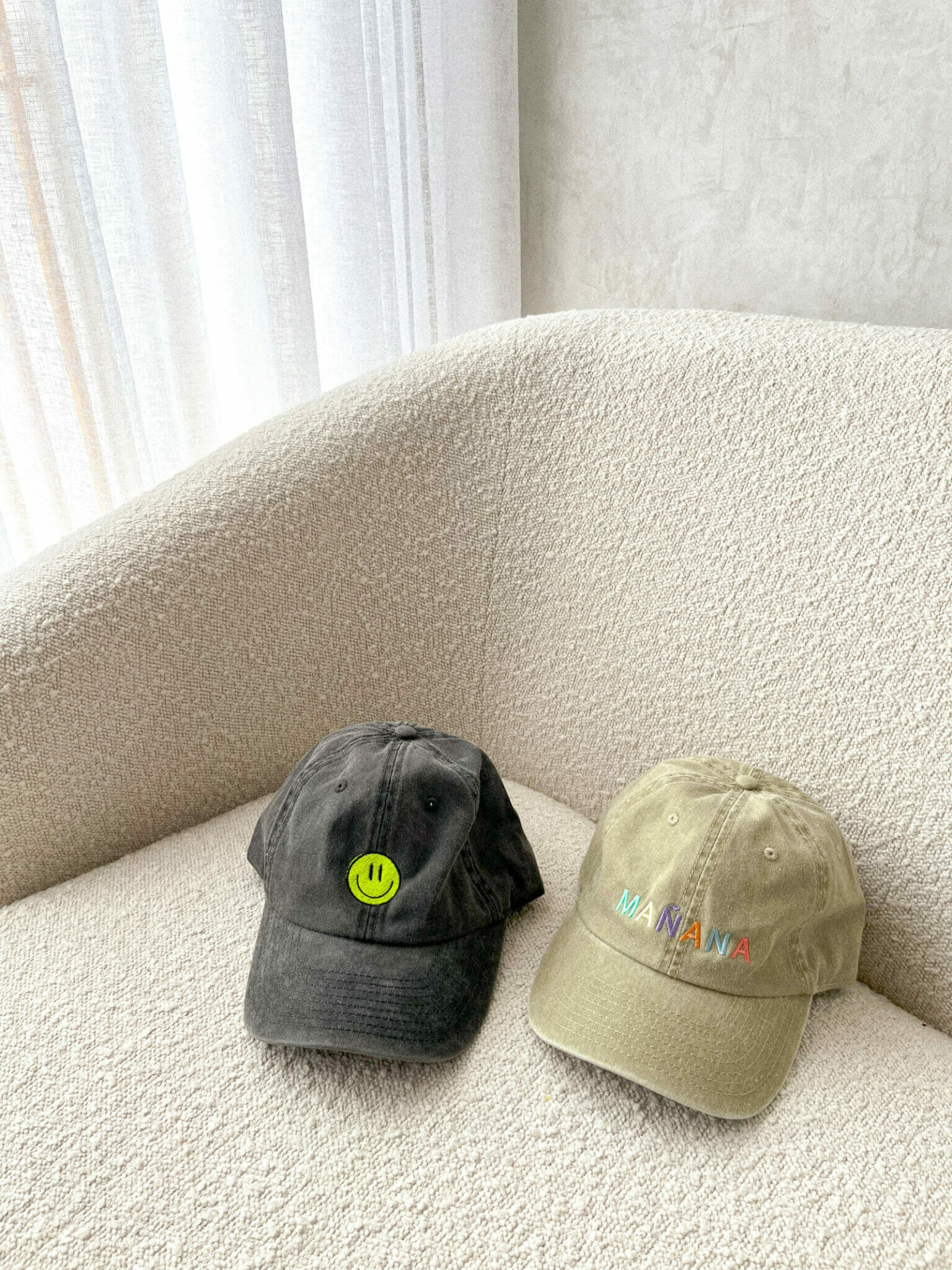 Neon Smiley Cap • Products • Atelier Bossier